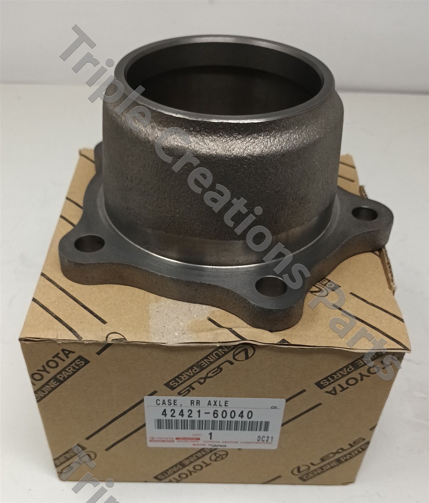 Toyota Genuine 42421-60040 Case Rear Axle Bearing RH or LH 4242160040 ...