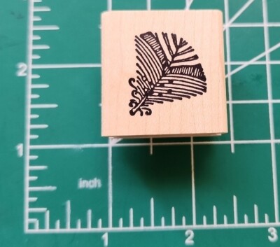 Vintage. Paula best - Judi kins Rubber Stamp Feather NEW! B17 | eBay
