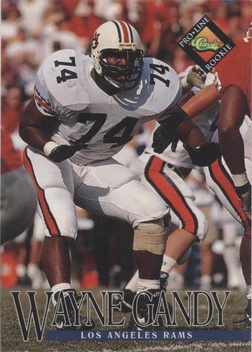 1994 Classic Pro Line Live - Wayne Gandy #342 (RC) for sale online | eBay