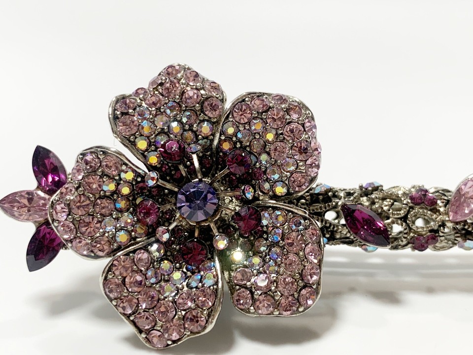 Nordstrom Bridal Pink Faux Crystal Stainless Steel Hair Clip | eBay