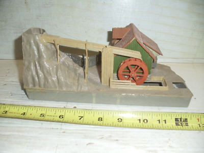 Old Vintage Faller HO & S Gauge Scale Water Mill Building | eBay