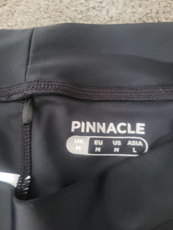 Pinnacle Men's Black Cycling Shorts Size Medium | eBay UK