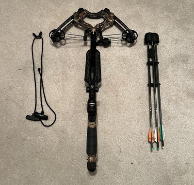 Barnett Raptor Pro STR 400fps Triggertech Realtree Crossbow - Camo ...