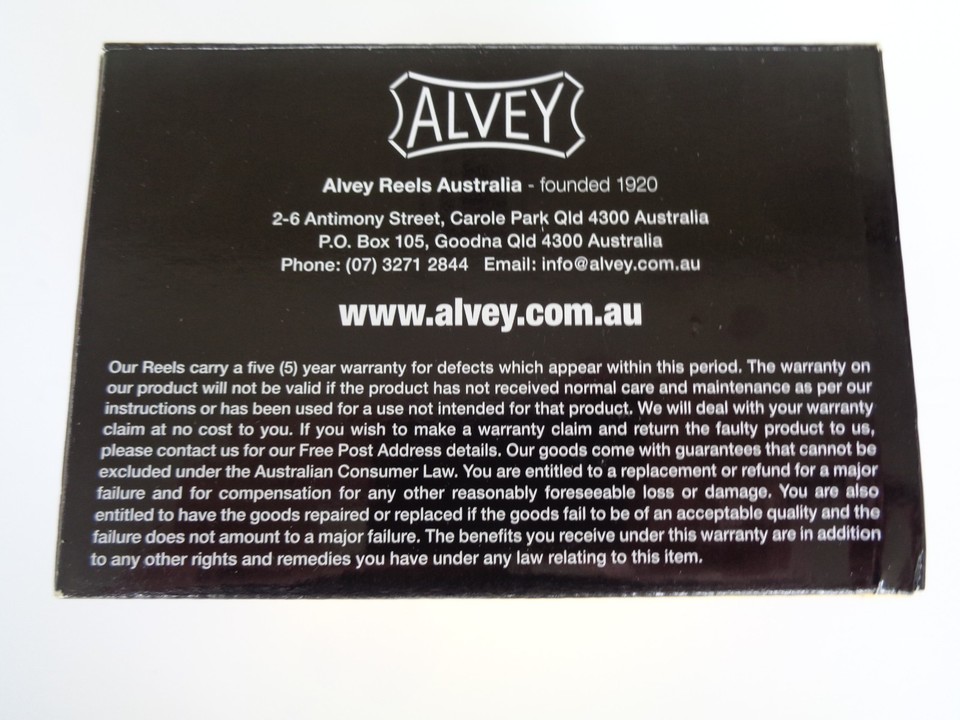 Alvey 500 C5 Side Cast fishing Reel New-old Stock | eBay Australia