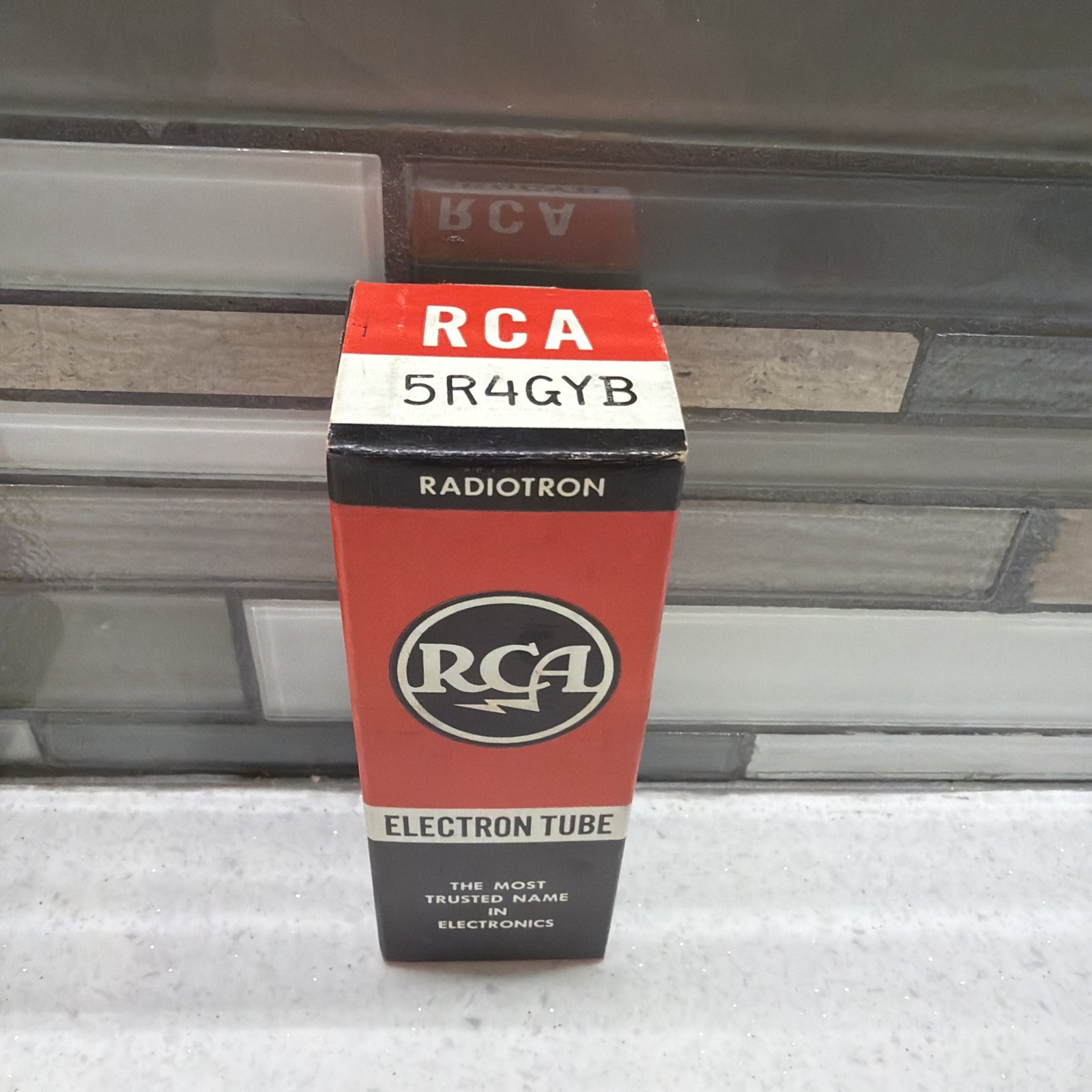 RCA 5R4GYB Brown Base Rectifier Tube New In Box | eBay