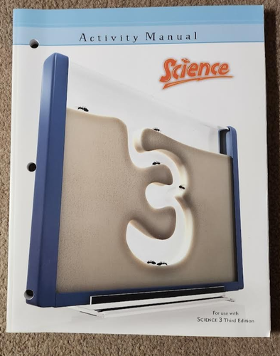 BJU Bob Jones Science 3 NEW Student Activity Manual | eBay