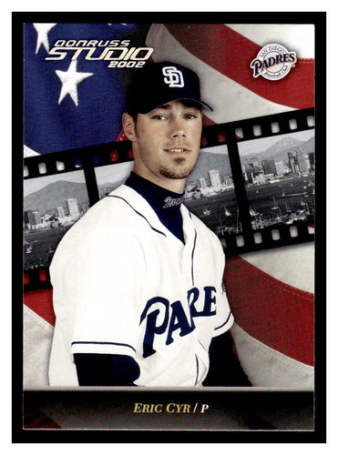 2002 Donruss Studio #178 Eric Cyr - San Diego Padres | eBay