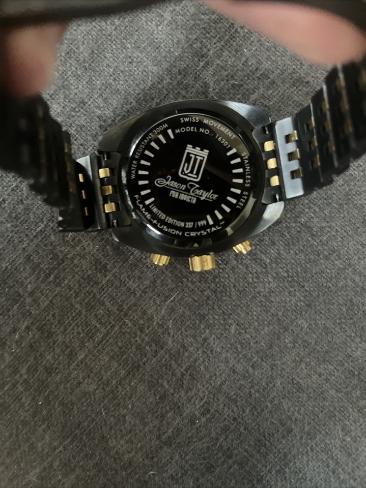 Limited Edition Jason Taylor Tower of Strength by Invicta Men's Watch ...