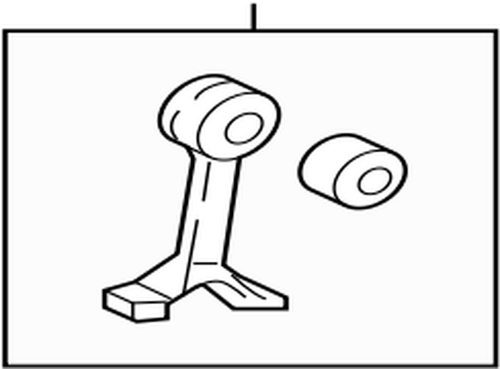 48820-60090 Toyota Link assy, front stabilizer 4882060090, New Genuine ...