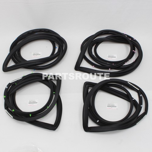 Lexus LX450 Toyota Land Cruiser FZJ80 OEM Front Rear Door Weatherstrip ...