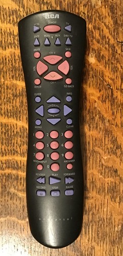 RCA Universal Remote Control CRK76SG3 TV DVD VCR AUX Tested | eBay