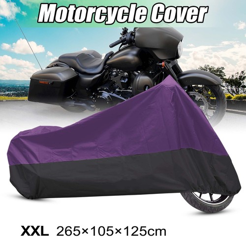 190T Polyester Motorcycle Cover fit for Harley Electra Glide Ultra ...