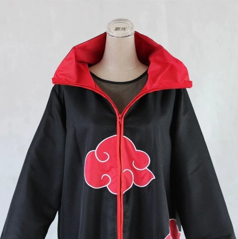 Narut AKATSUKI ROBE Cloak Uchiha Itachi Cosplay Costume Claok Cape ...