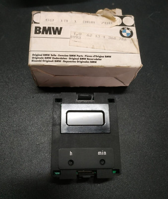 BMW E30-E28-E24-E23 clock digital 24H LCD !NEW! NLA GENUINE 62131368788 ...