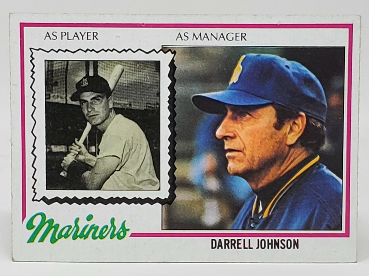 1978 Topps #79 Darrell Johnson Mariners- manager | eBay