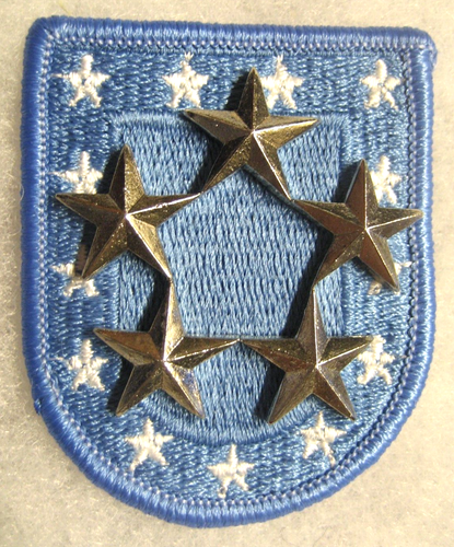 US Army General of the Army Beret Flash with rank badge | eBay