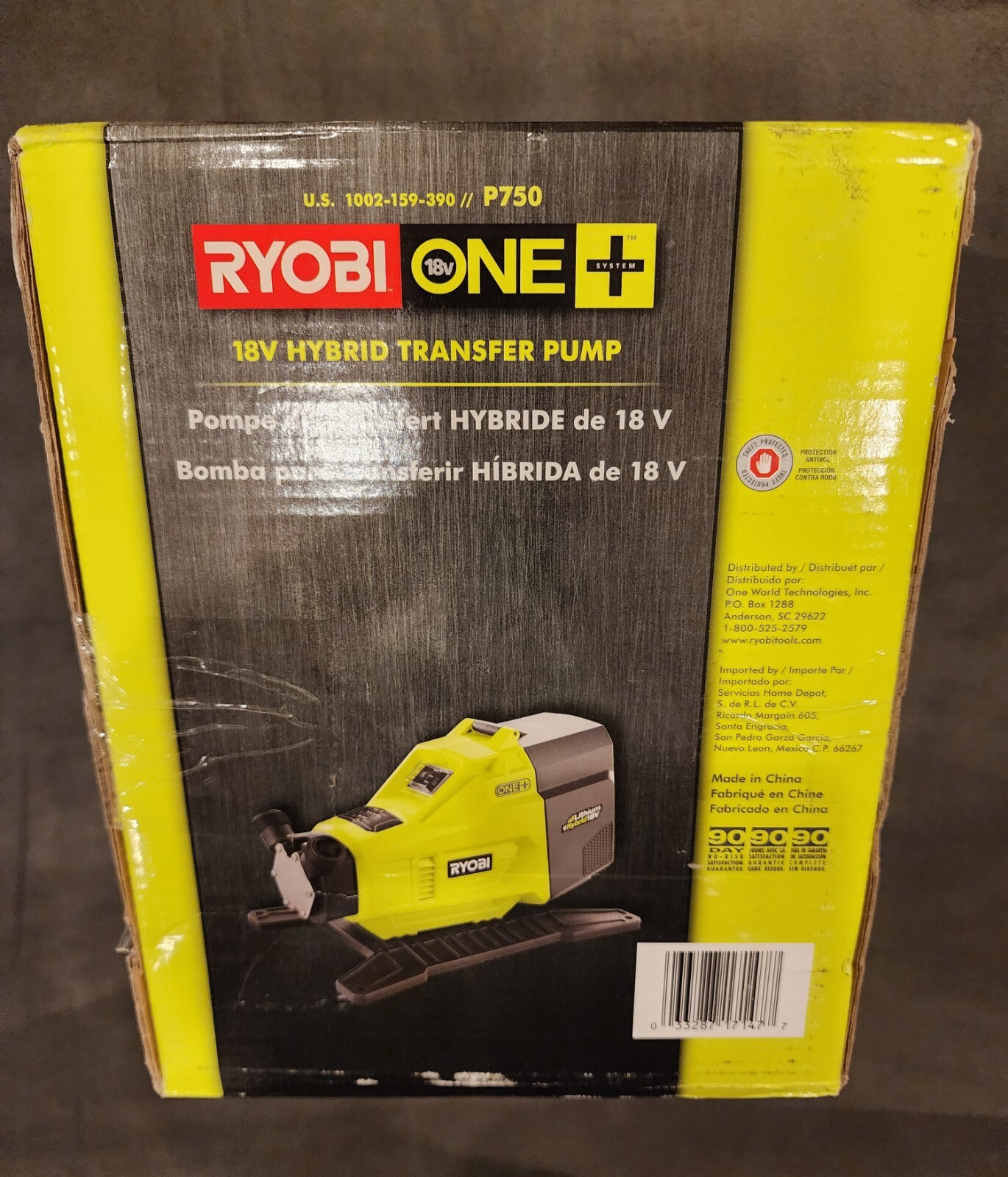 Ryobi P750 18V ONE+ Hybrid Transfer Pump for sale online | eBay