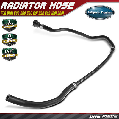 Expansion Tank To Upper Radiator Water Hose For BMW E82 E88 E90 328i ...