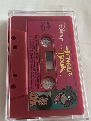 1977 Disney's The Jungle Book Audio Cassette Tape Mogli Balu | eBay
