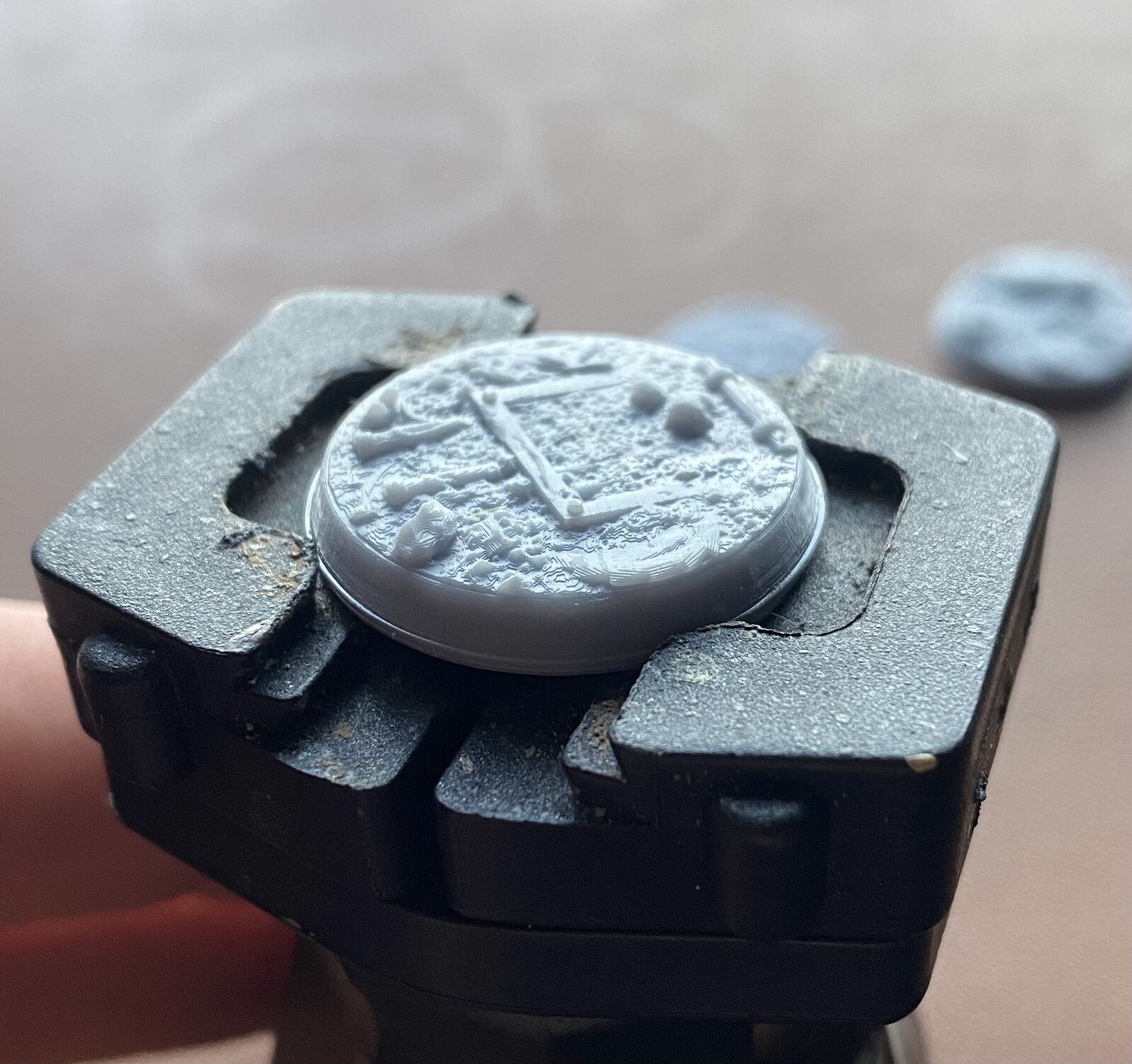 Warhammer 40k Textured 25mm Bases - 3D printed 5 Pack | eBay