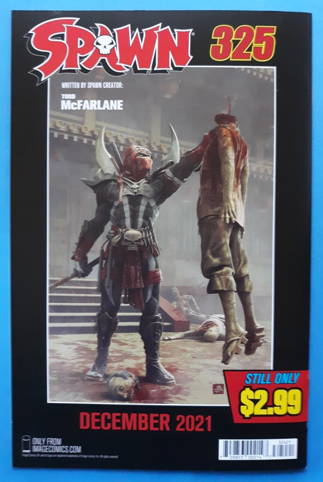 SPAWN #324 (2021 Image) CARLO BARBERI VARIANT COVER *FREE SHIPPING* | eBay