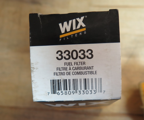 Wix 33033 Fuel Filter. For 2.0L 1985CC l4 (13-B1-1) | eBay