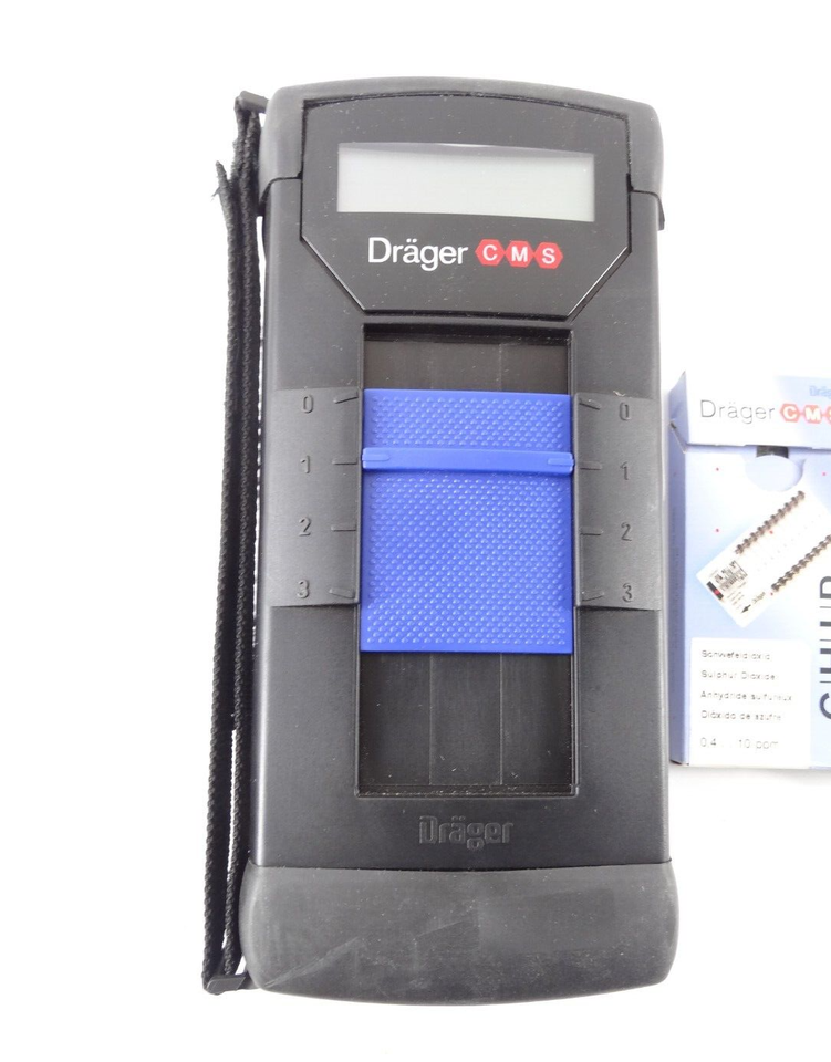 Drager CMS 6405250 Gas Analyzer Data Recorder Chip Measurement System w ...