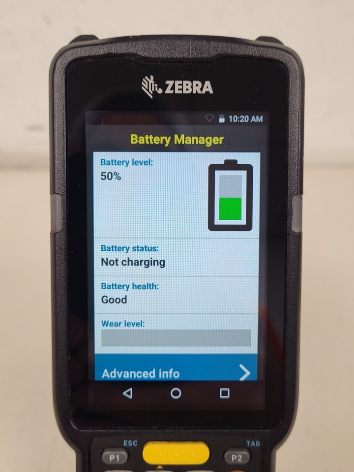 Zebra MC33 (MC330K) Handheld android barcode scanner mobile computer W ...