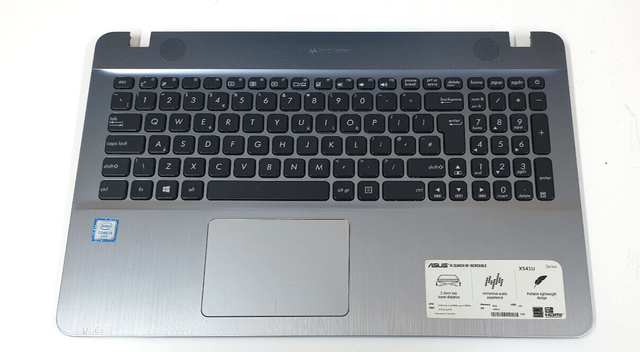 ASUS X541N Palmrest UK Keyboard Touchpad 90NB0CG3-R32UK0 Blue for sale ...