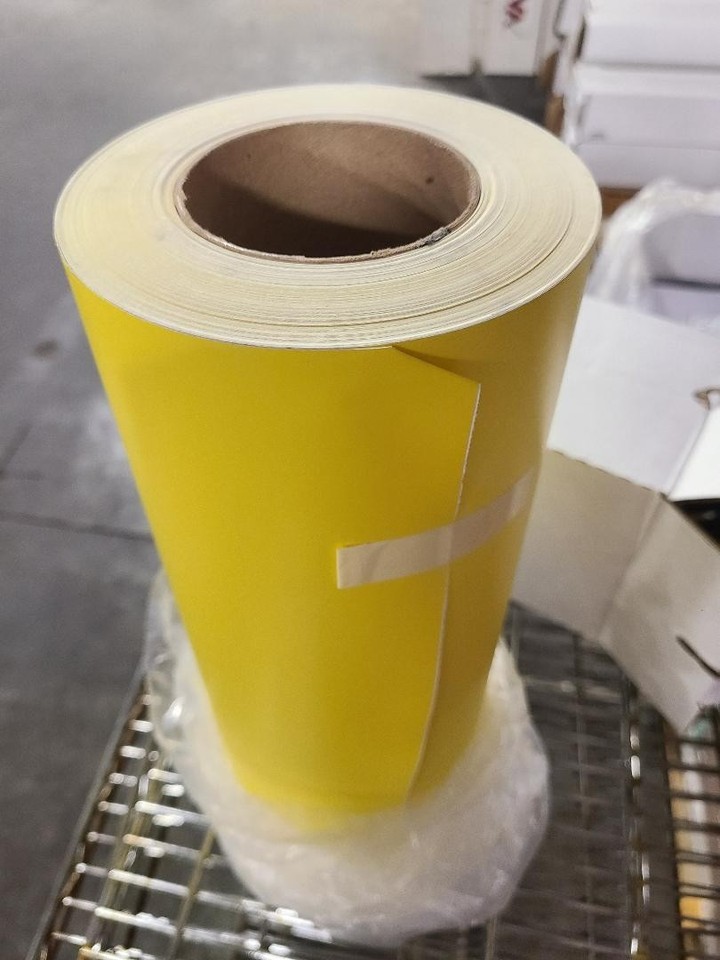3.4mil Yellow Paint Masking Spray Stencil Vehicle Auto Vinyl Self ...