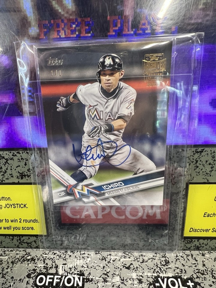 2023 Topps Archives Ichiro Suzuki Signature Series Autograph HOF Auto 1 ...