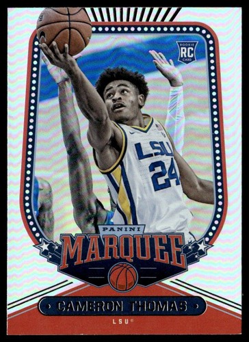 2021-22 Panini Chronicles Draft Picks Cameron Thomas Rookie College ...