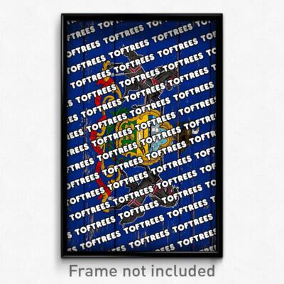Toftrees Pennsylvania Poster (PA City Souvenir 11x17 Town Print) | eBay
