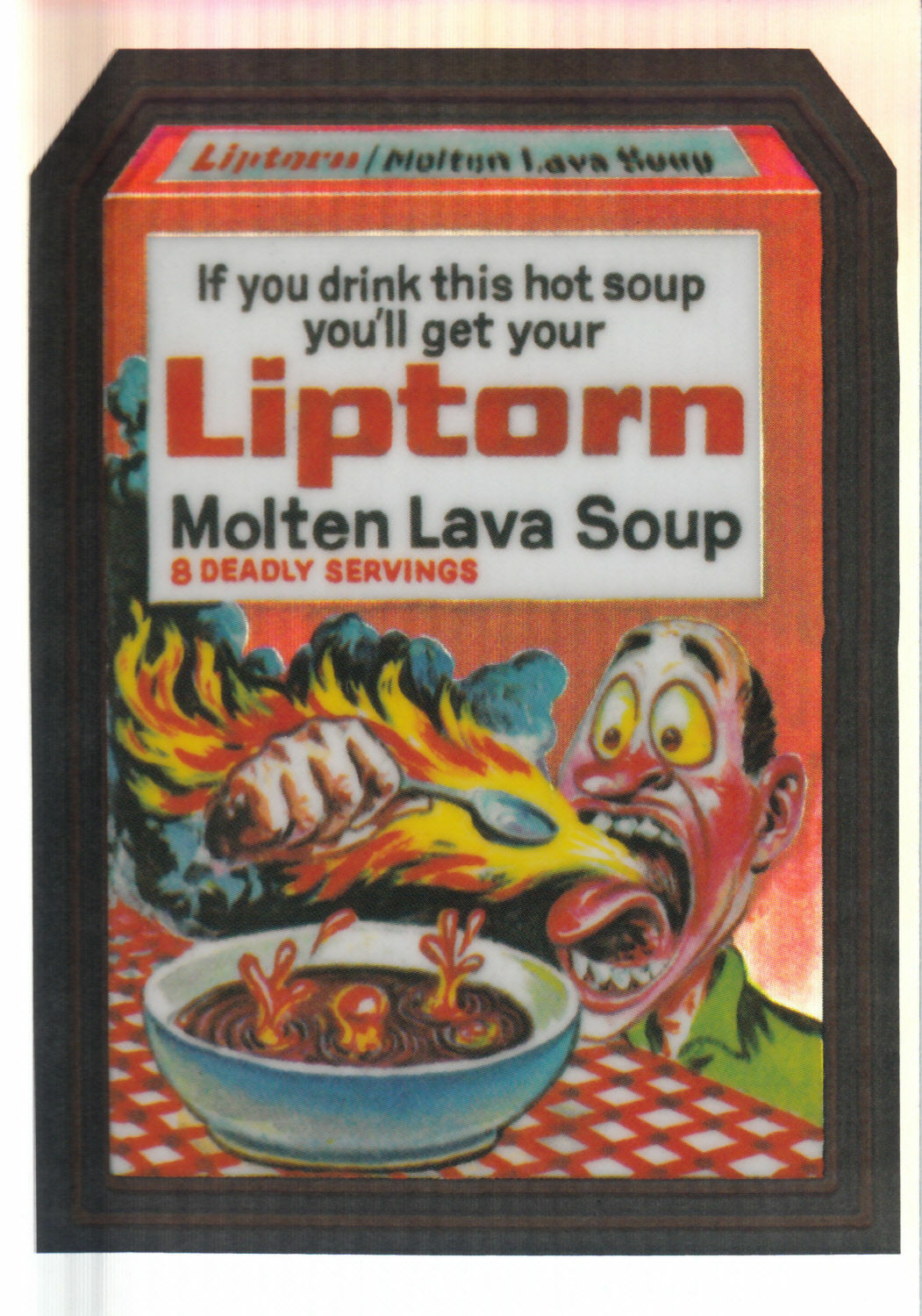 Liptorn Soup 2014 Topps Chrome Wacky Packages Refractor Card #22 | eBay