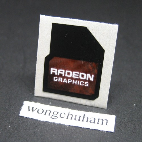 PC Notebook Sticker - Radeon Graphics Sticker 13mm x 17mm #202211221148 ...