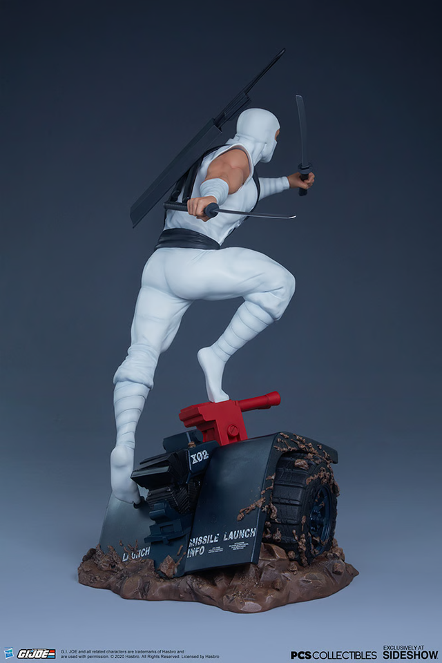 GI JOE 1:4 SCALE STORM SHADOW STATUE PCS COLLECTIBLES COBRA #012 OF 350 ...