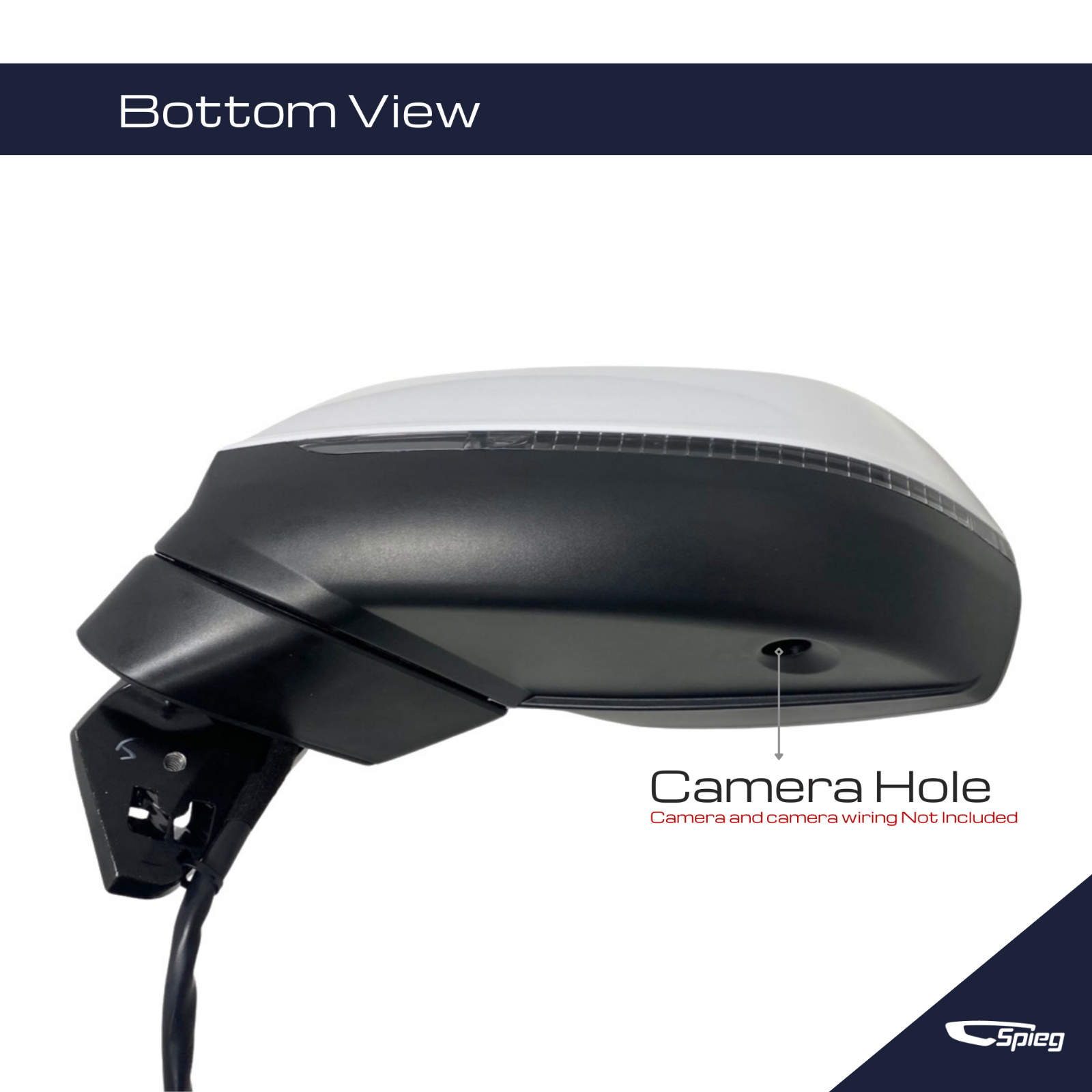 Side Mirror for 2017-2024 Audi Q7 SQ7 with BSM Memory Camera Hole ...