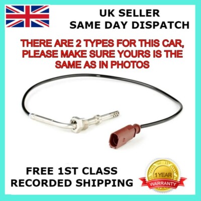 NEW EXHAUST GAS TEMPERATURE SENSOR FOR VW GOLF PLUS MK5 1.6/2.0 TDI ...