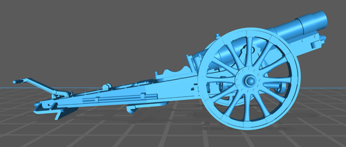 Bolt Action Compatible: WW2 Japanese Type 38 150mm Heavy Howitzer (32mm ...