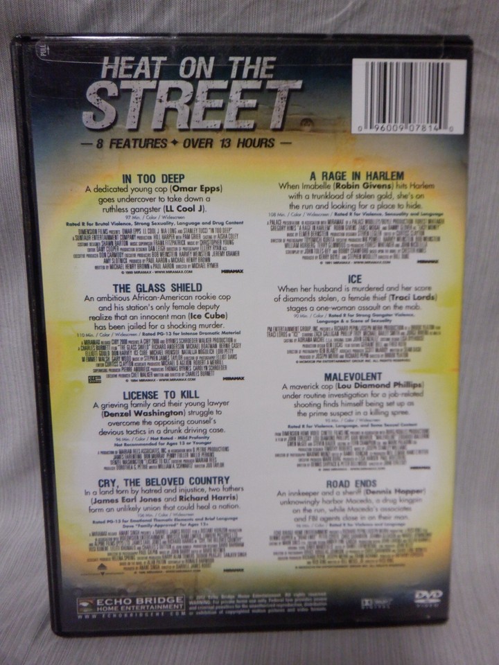 DVD - Heat On The Street 8-Film Collection - Great Condition | eBay