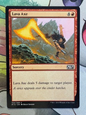 Lava Axe Nonfoil Magic: The Gathering TCG MTGA277 | eBay