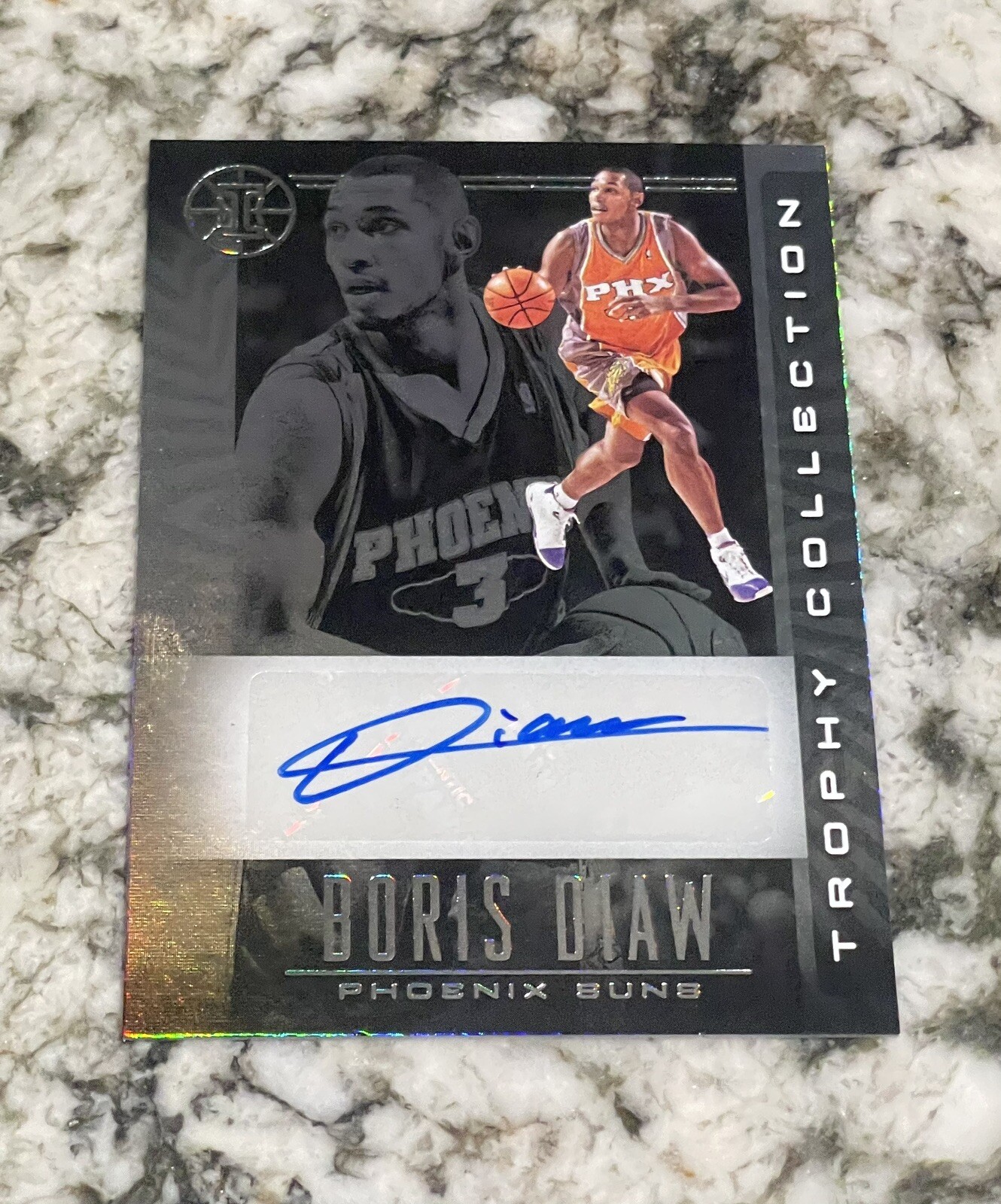 2019-20 Panini Illusions Trophy Collection Boris Diaw Phoenix Suns AUTO ...