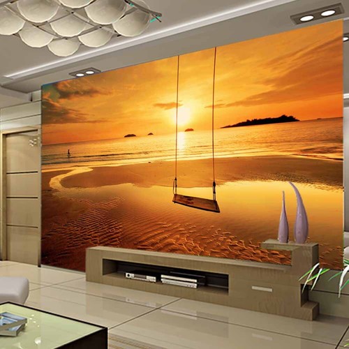 Swing Long Slender 3D Full Wall Mural Photo Wallpaper Printing Home ...