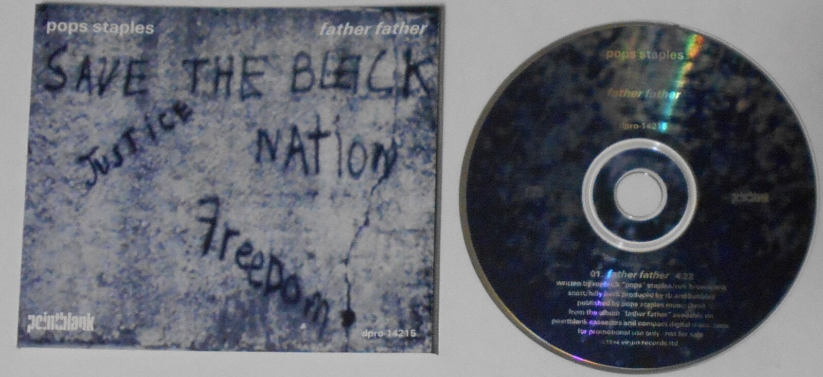 Pops Staples - Father Father - 1994 U.S. promo cd -Rare! | eBay
