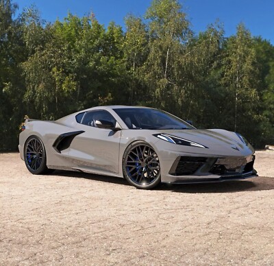 20”/21" SK1 Forged C8 20X9 & 21X12 Glossy Black Fit Corvette C8 Wheels ...