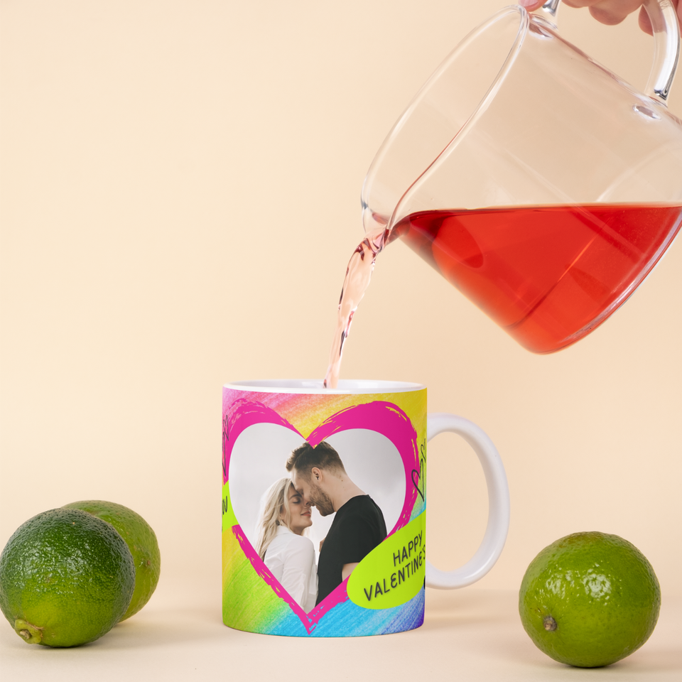 Personalized mug with text photo name logo personalized gift funny ...