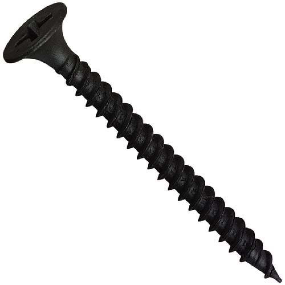 BLACK WOOD SCREW DOUBLE COUNTERSUNK WOODSCREW MULTIPURPOSE QUALITY 3 ...