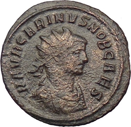 Carinus 283AD Silvered Ancient Roman Coin Simpulum, jug, lituus i29673 ...