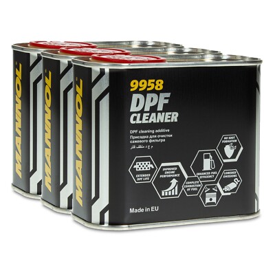 MANNOL 9958 DPF Cleaner Diesel-Kraftstoffadditiv, 3x400ml | eBay