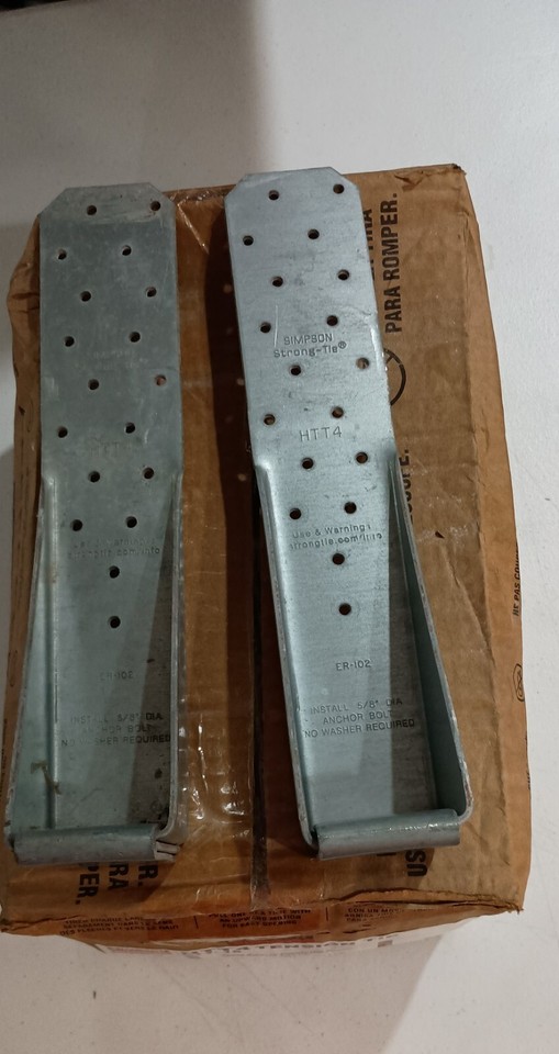 Simpson Strong-Tie HTT4 Tension Tie $20 Each. 707392894605| eBay